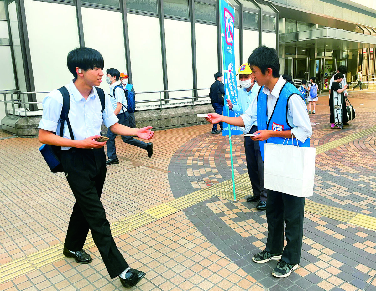 20歳未満喫煙防止キャンペーン 4年ぶり高校生参加 | 埼玉新聞社 高校受験ナビ